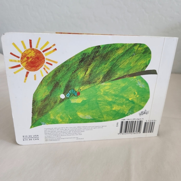 Eric Carle | Other | The Very Hungry Caterpillar La Oruga Muy ...